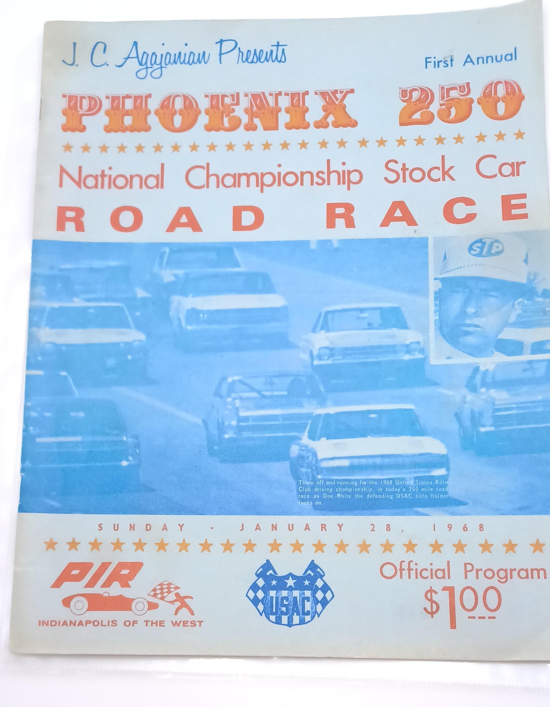 Vintage 1968 Phoenix 250 National Championship Race Program- - Etsy