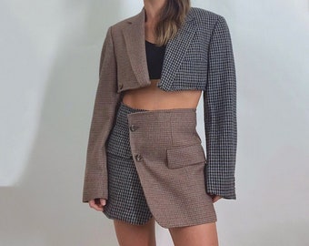 Two Tone Blazer | Etsy