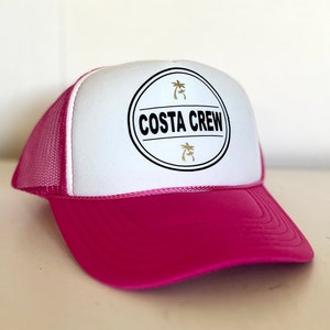 Costa Crew Trucker Hat | Custom Matching Costa Rica Hats for Group ...