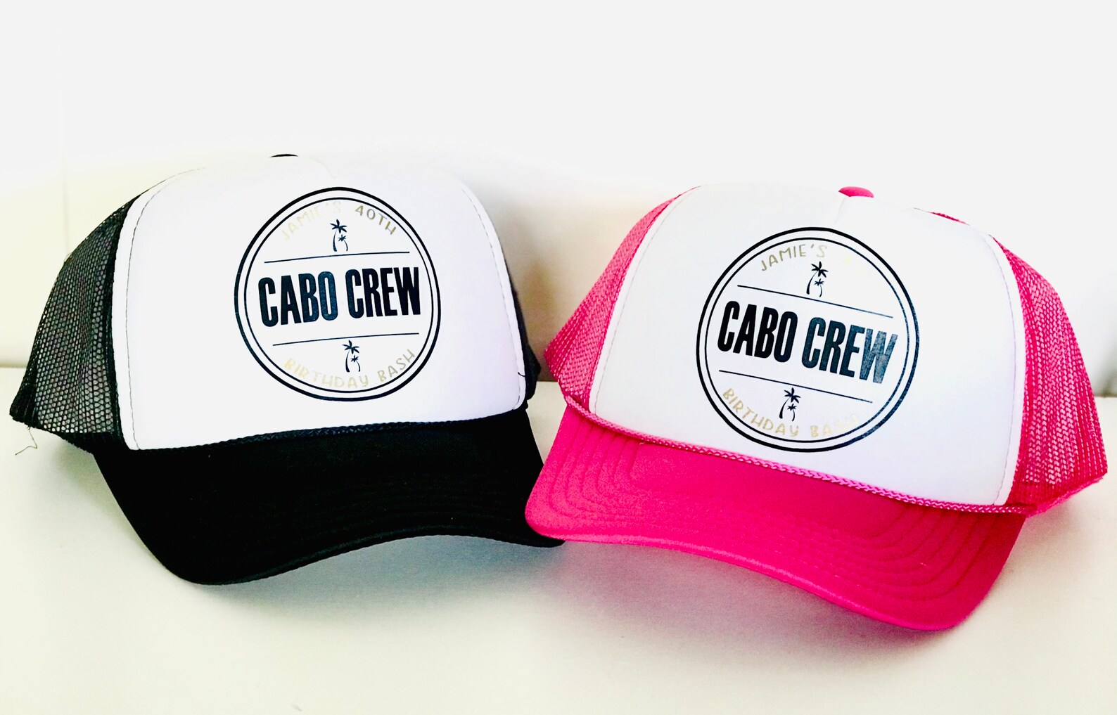 Cabo Crew Hats | Cabo Vacation Hats | Group Vacation Hats | 40th ...