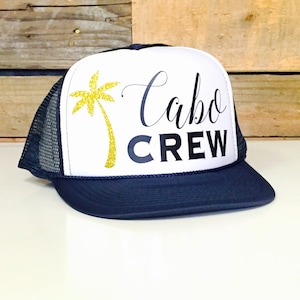 Cabo Crew Trucker Hat | Cabo Hat | Cabo Crew | Girls Cabo Trucker Hat ...