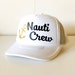 Nauti Crew Hat | Nauti Crew | Nauti Birthday Party | Hats for Cruises ...