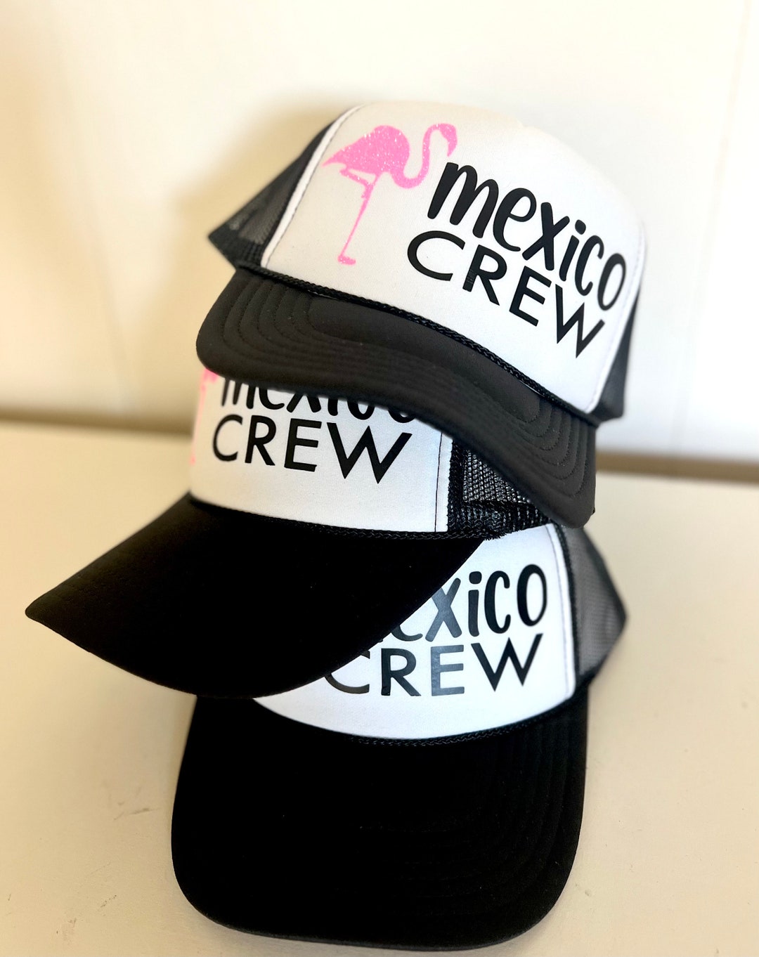 Cute Matching Hats for Group Vacations to Mexico | Mexico Crew Hats ...