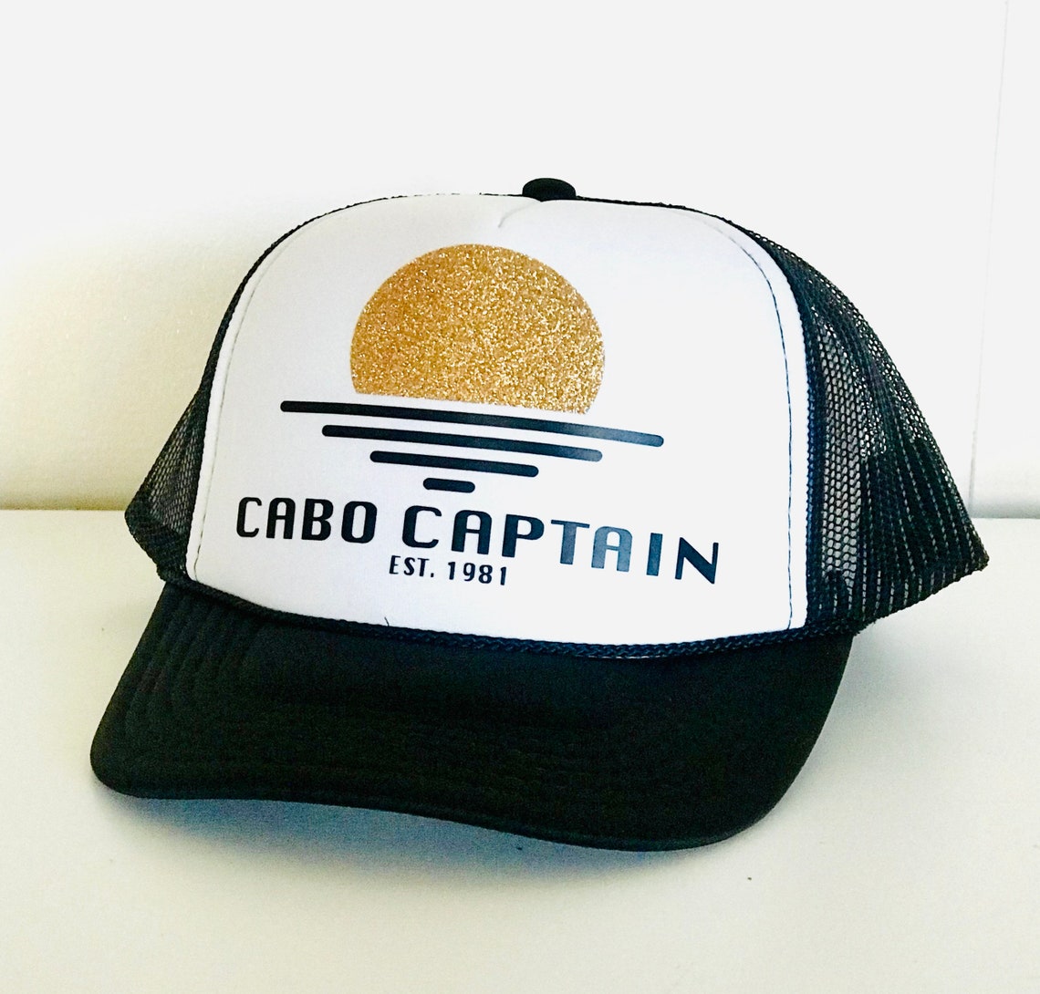 Cabo Captain and Cabo Crew Trucker Hats Trucker Hats for | Etsy