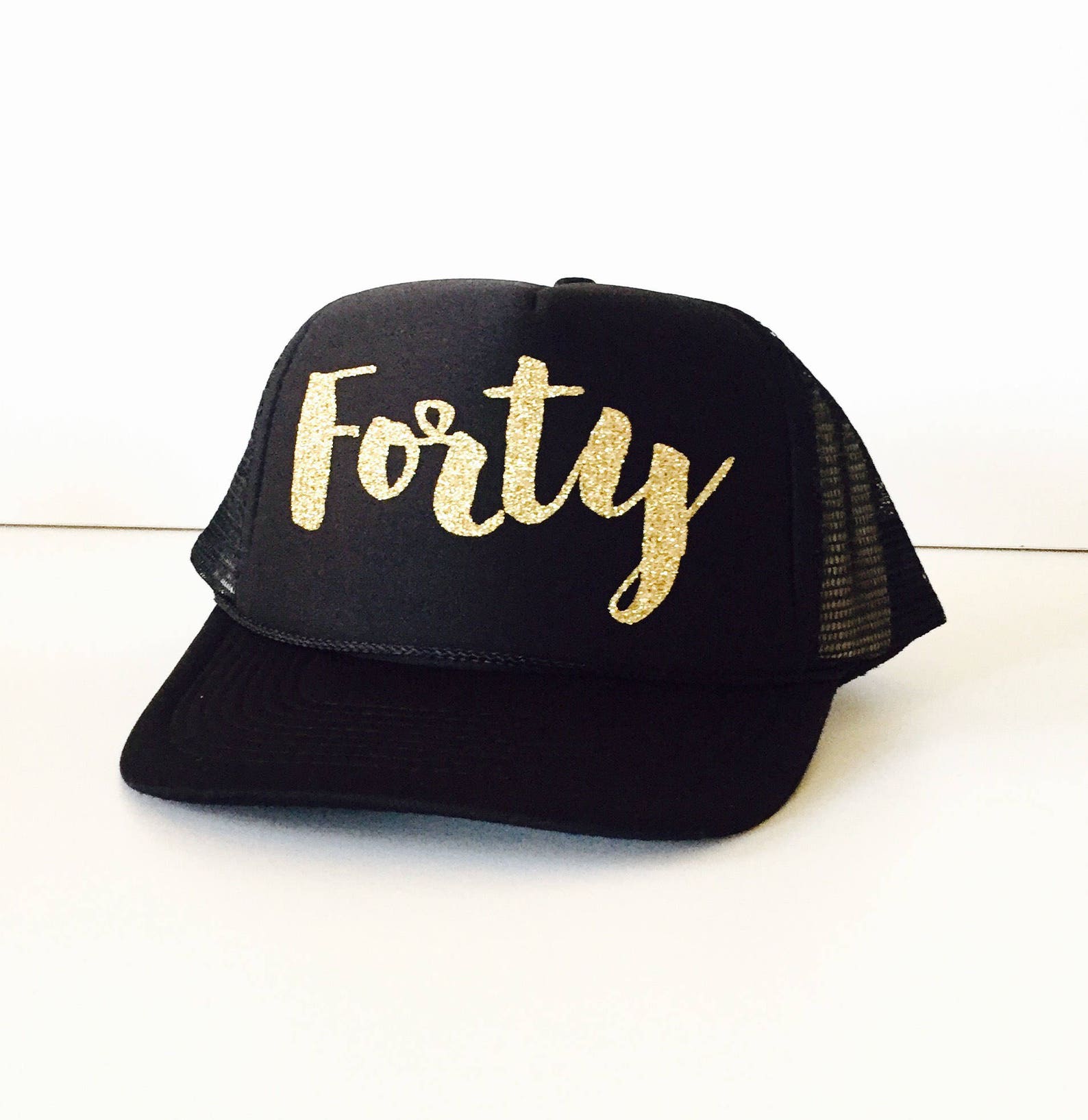 Forty Trucker Hat | 40th Birthday Hat | Fab at 40 | 40 Hat | Fabulous ...