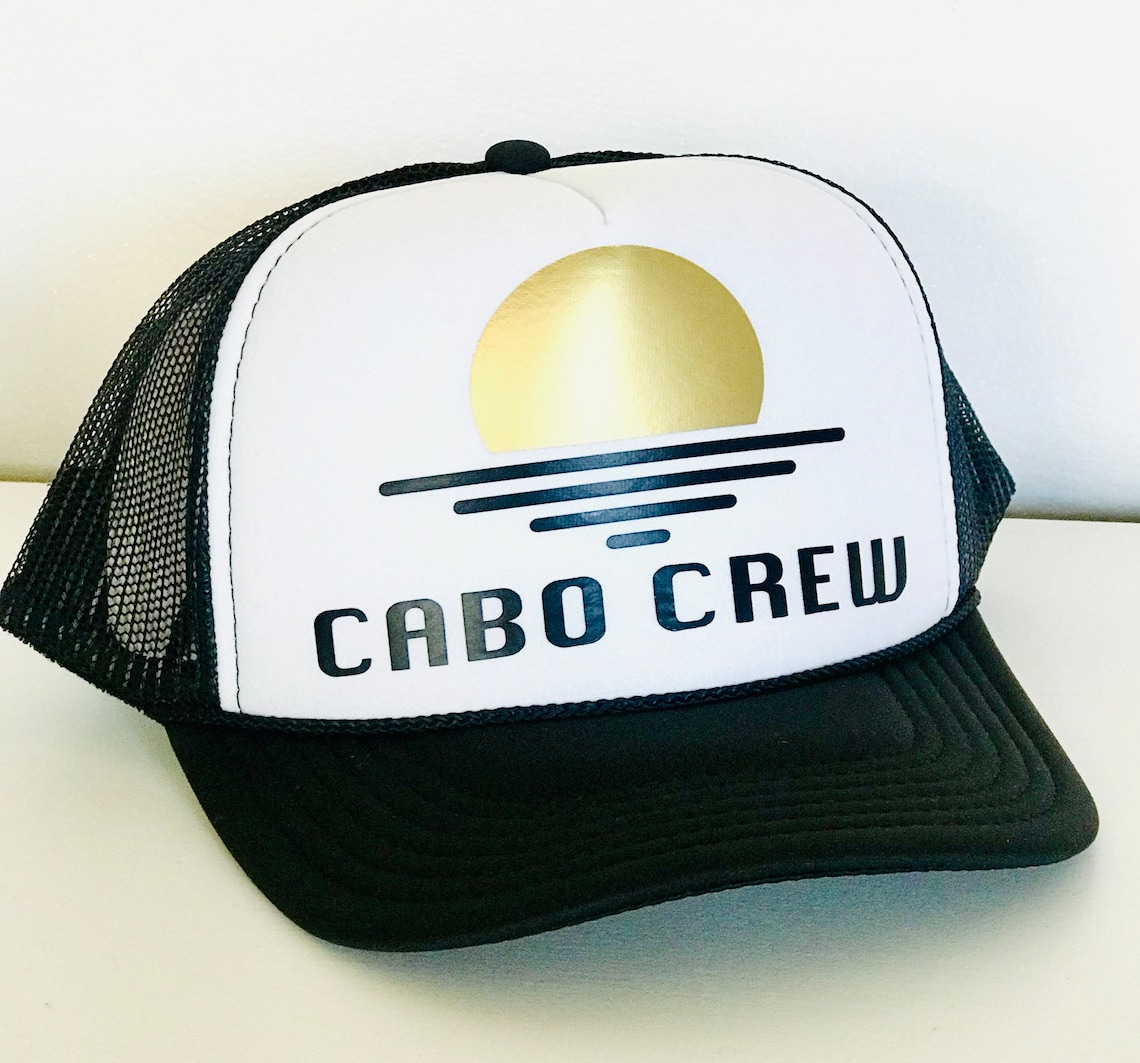 Cabo Captain and Cabo Crew Trucker Hats Trucker Hats for | Etsy