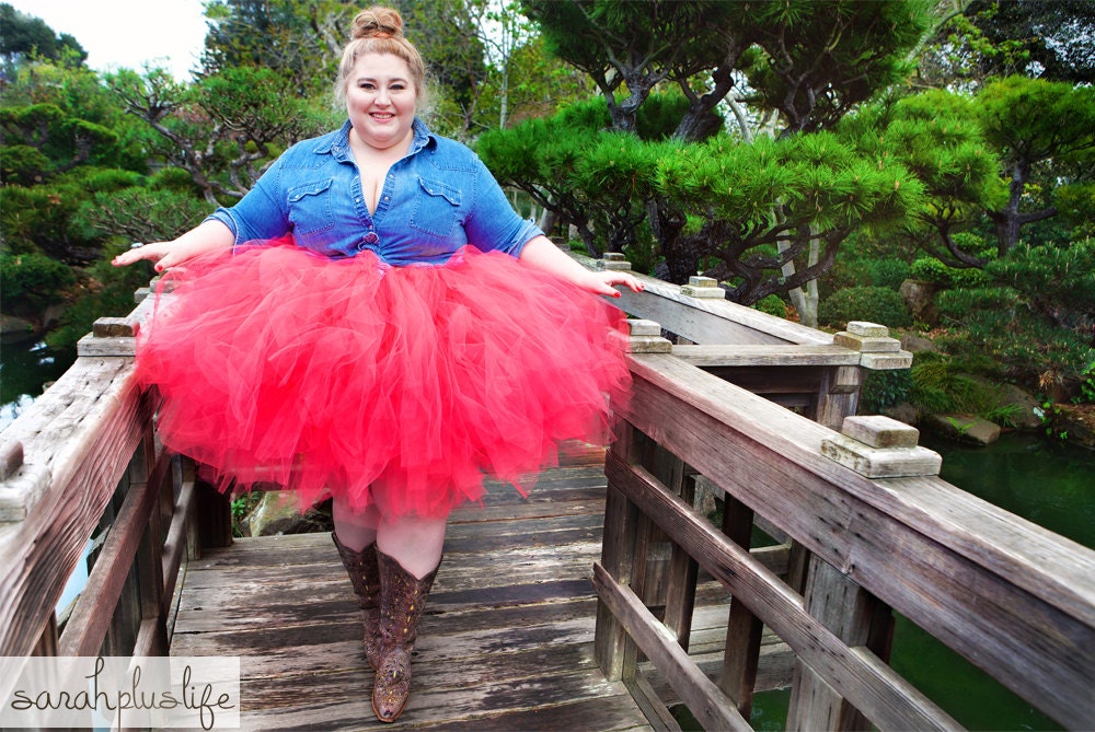 Plus Size Adult Tutu Any Color Adult Tutu Plus Size Tulle