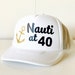 Nauti Crew Hat | Nauti Crew | Nauti Birthday Party | Hats for Cruises ...