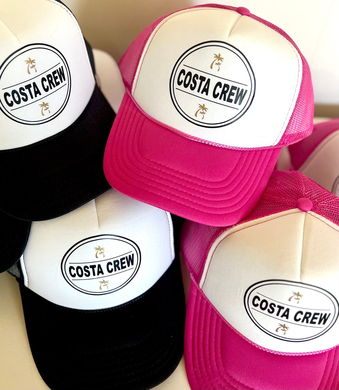Costa Crew Trucker Hat | Custom Matching Costa Rica Hats for Group ...