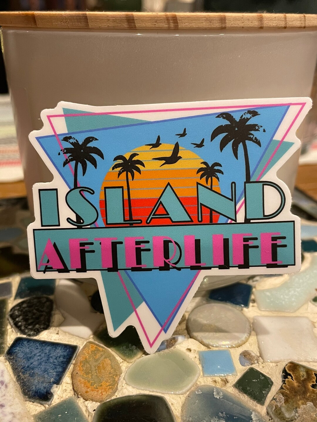 Eggy Band Inspired Island Afterlife 80s Style Stickers / Slaps Original ...