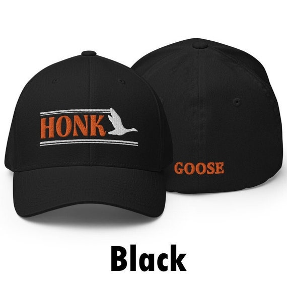 Goose Band Inspired HONK Fitted Curve Billed Structured Hat | Etsy