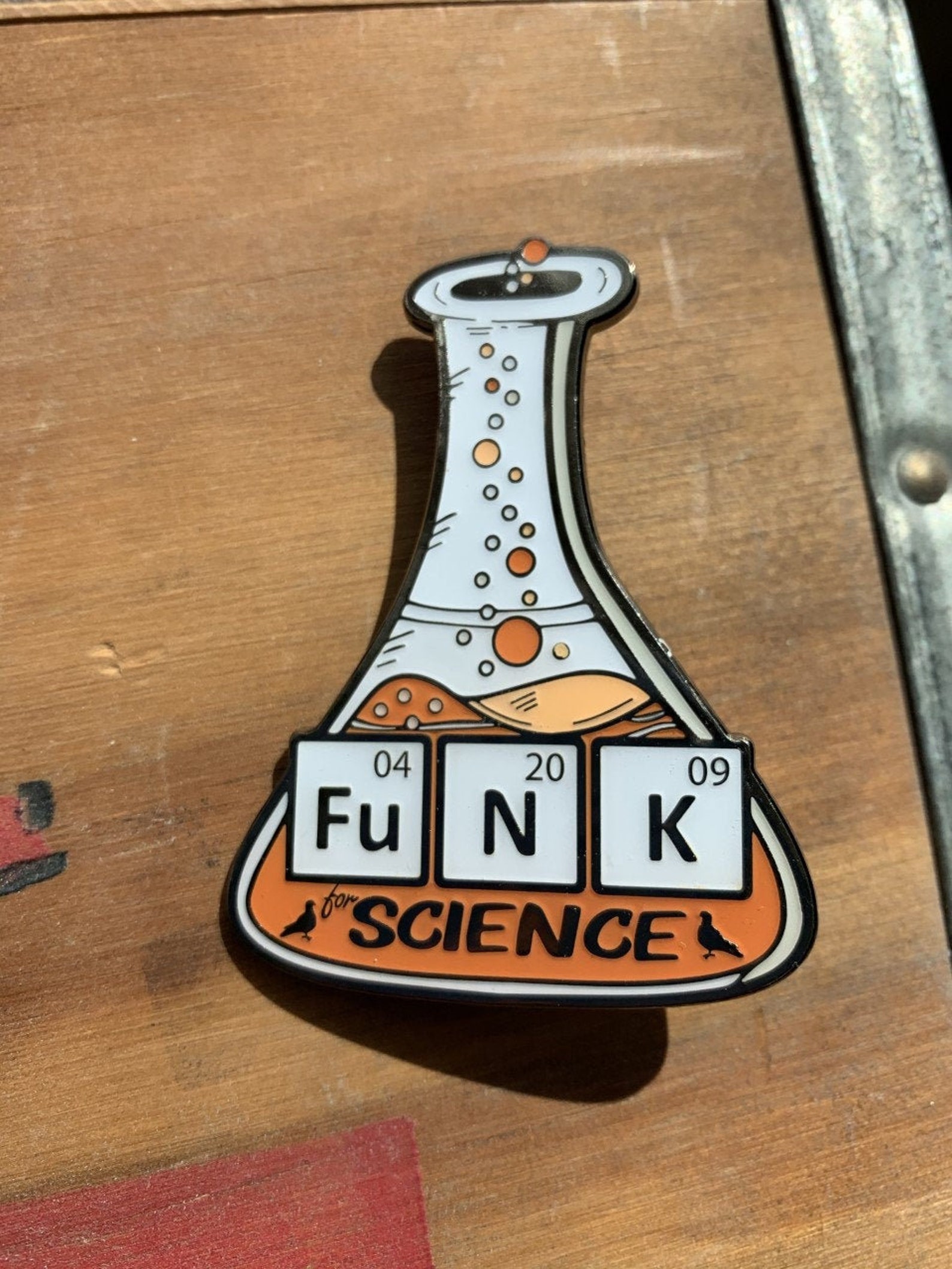 Funk for Science Pin Soft Enamel Pin Pigeons P4 PPPP Fan - Etsy