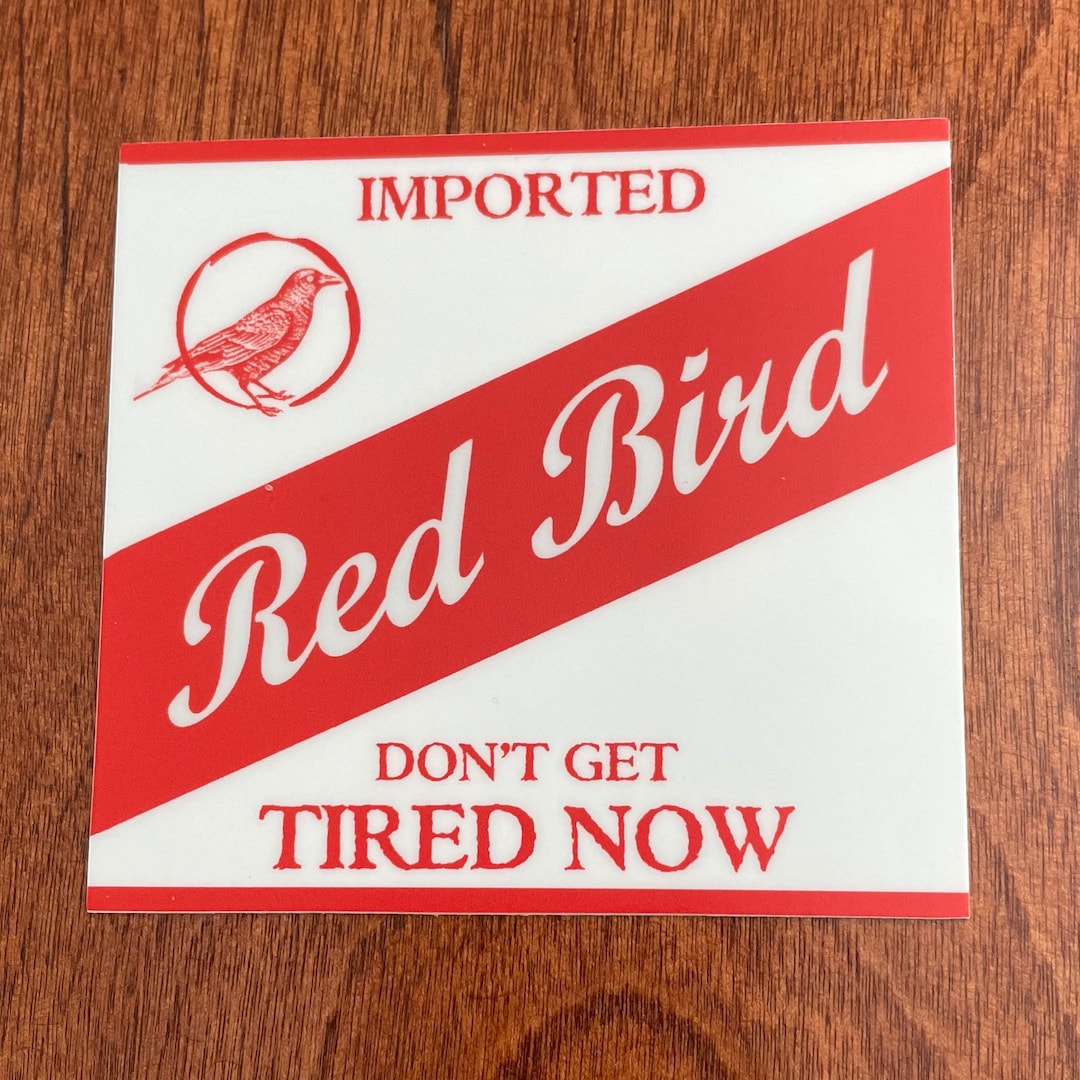 Goose Band Inspired Red Bird Stickers / Slaps - Etsy