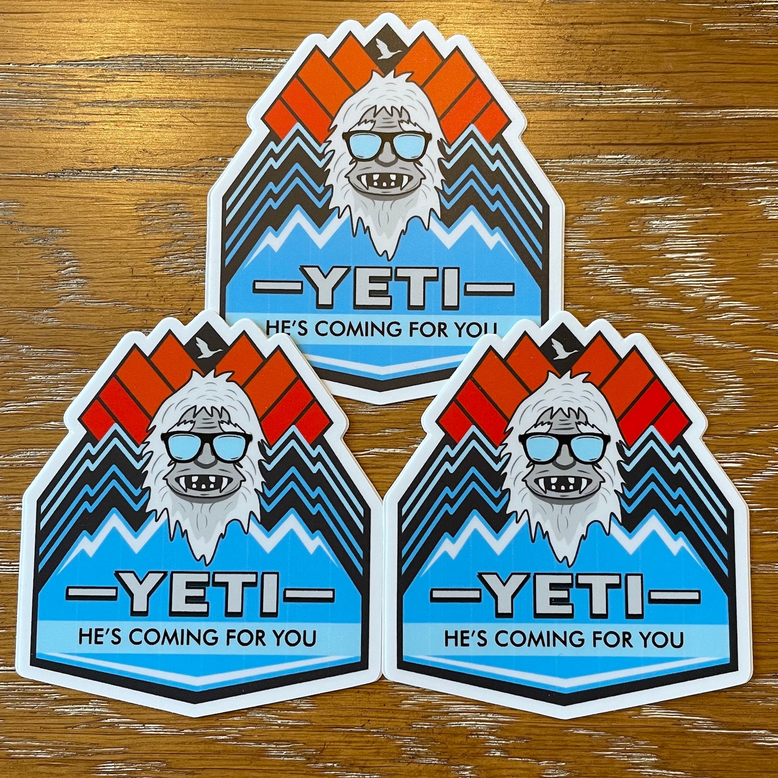 Goose Band Inspired Yeti Stickers - Etsy