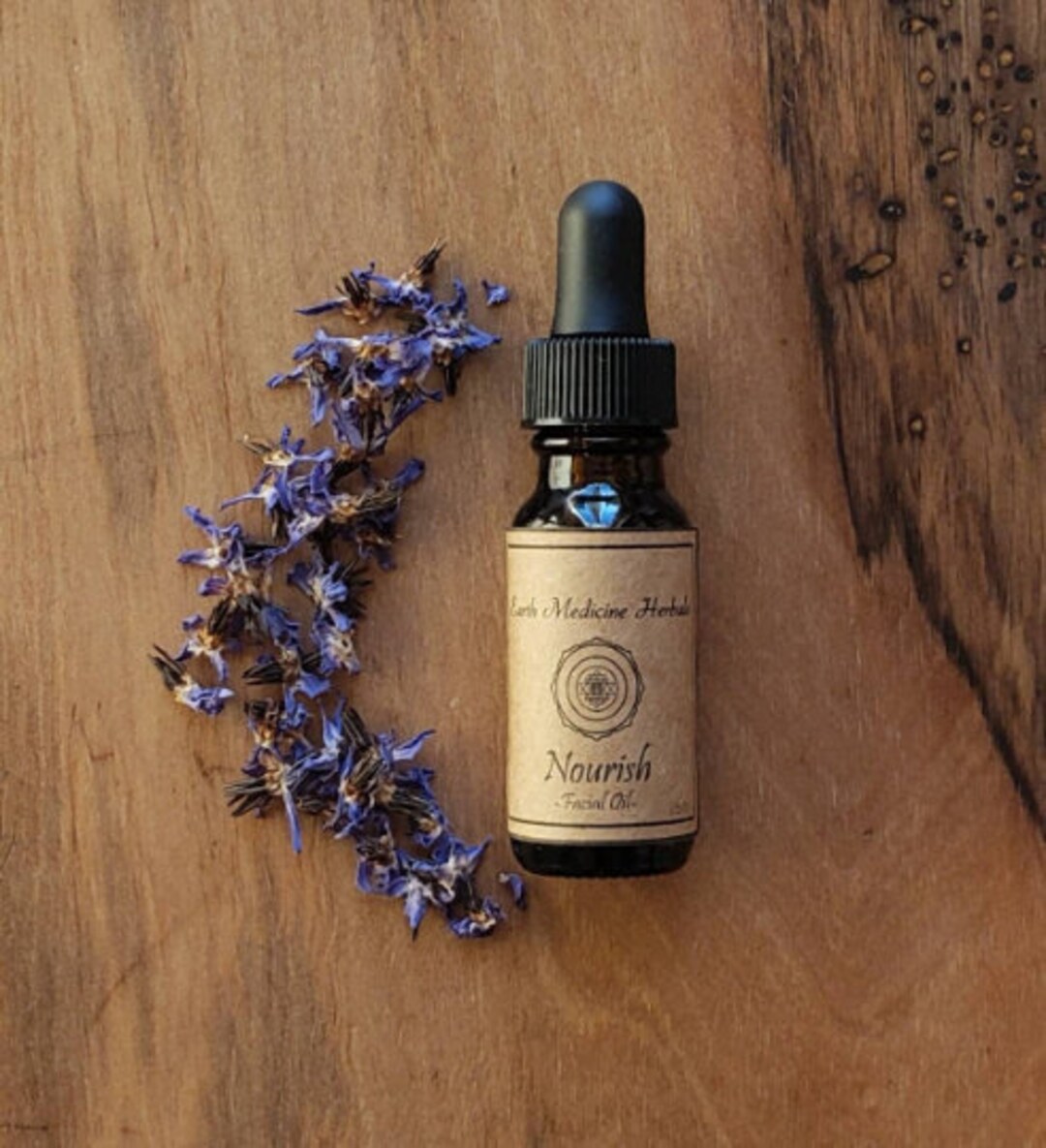 Nourish Facial Oil, Rich, Organic, Face Oil, Replenishing, Hydrating ...