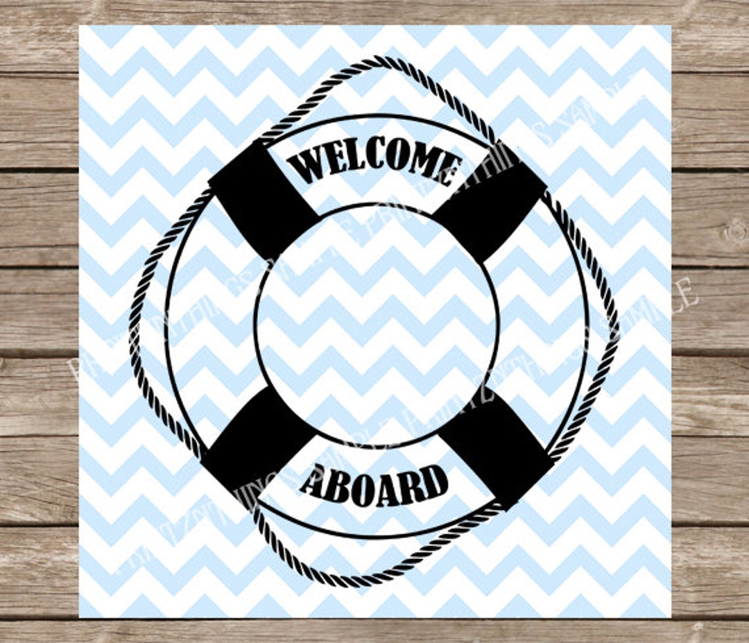 Nautical Svg Lifesaver Svg Anchor Svg Ocean Svg File Beach Svg Boat Svg ...