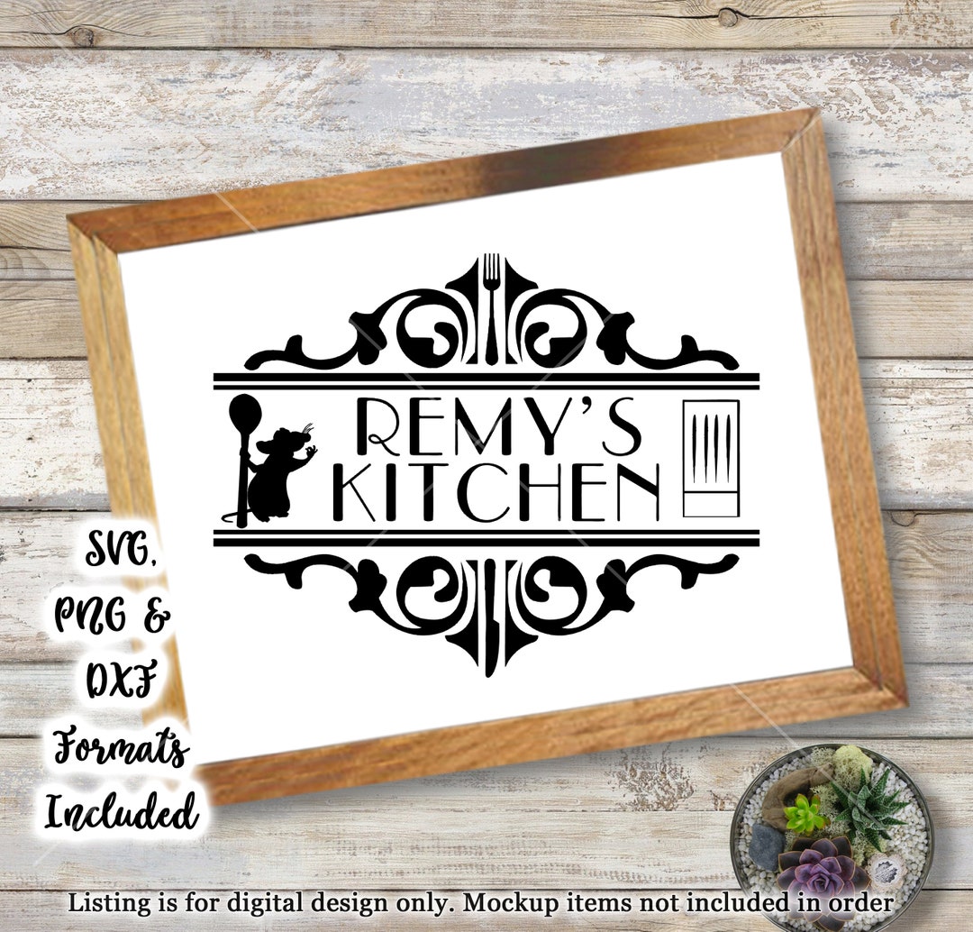 Remy SVG, Kitchen Svg, Svg Files Ratatouille, Ratatouille Svg, Cooking ...