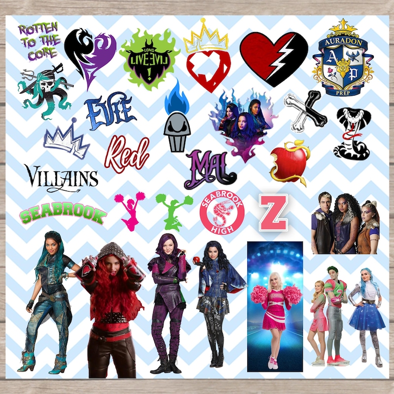 Descendants Tour Svg - Etsy UK