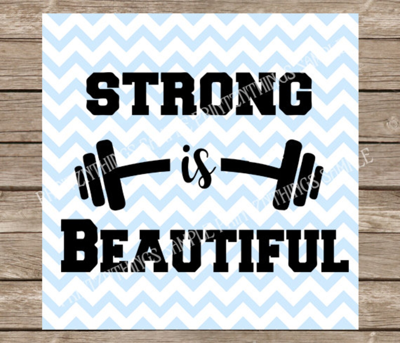 Strong is Beautiful SVG Fitness Gym Workout Tank DXF Tshirt | Etsy