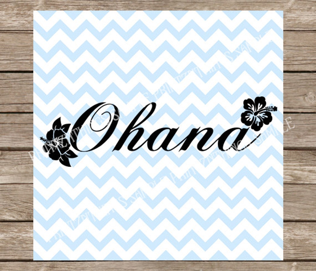 Ohana Svg Hawaii Family Ohana Svg Dxf Png Cutting File for Cricut and ...