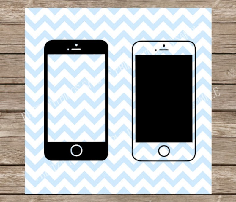 Cell Phone Svg, Iphone, Smart Phone, Svg Files for Cricut, Svg Designs ...