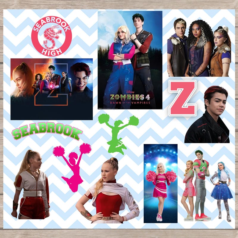 Zombies 4 Party Pack - Etsy