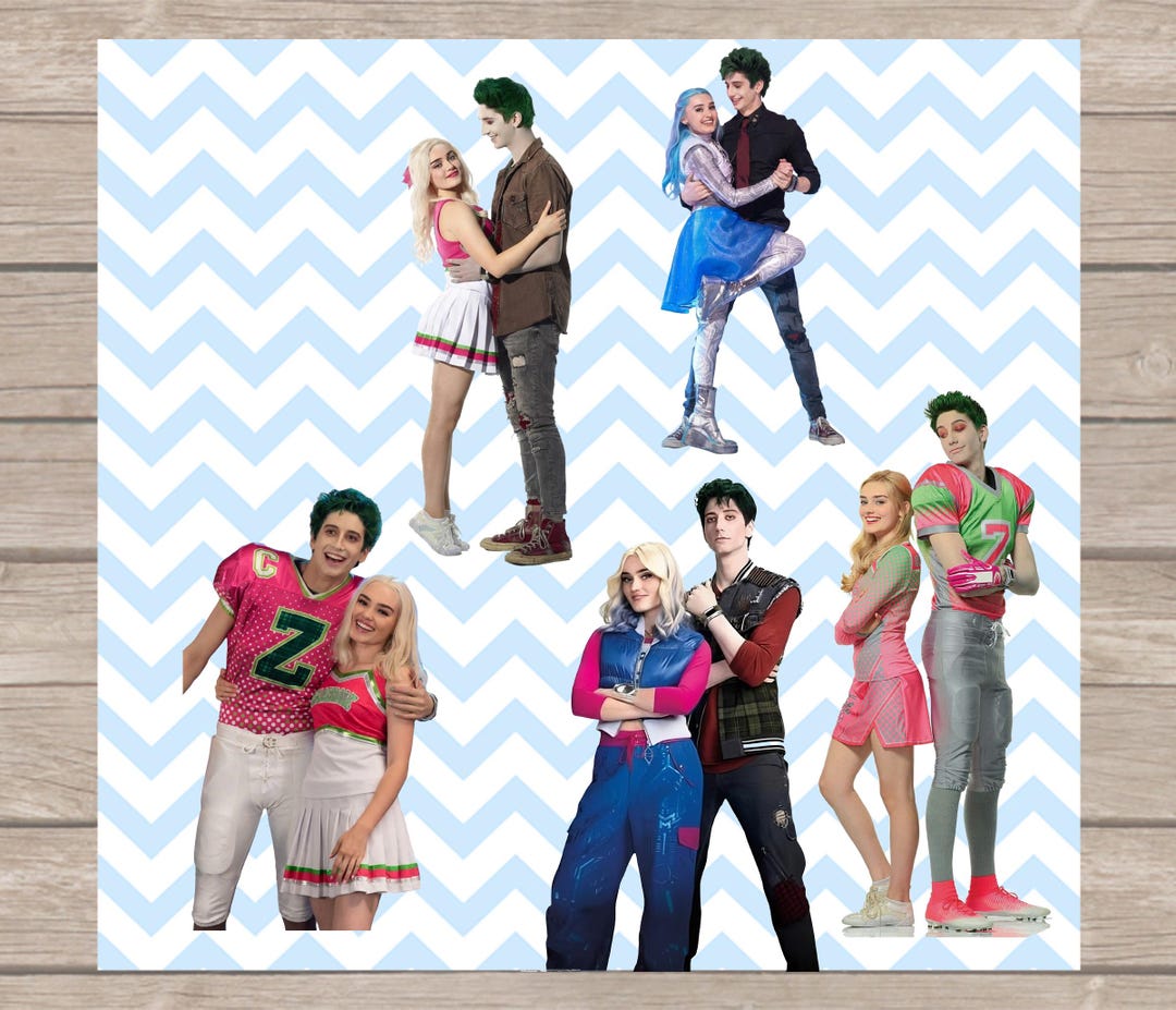 Zed and Addison Zombies Seabrook High Clipart Pack - Etsy