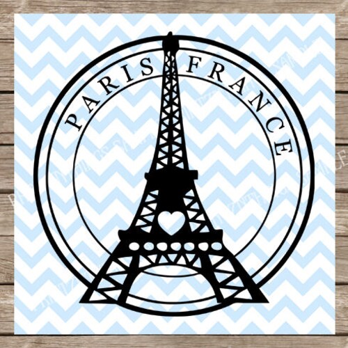 Paris France Svg Paris Svg Eiffel Tower Svg Love Svg - Etsy