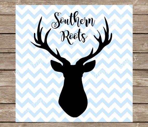 Deer svg Hunting svg Southern Roots svg files for cricut | Etsy