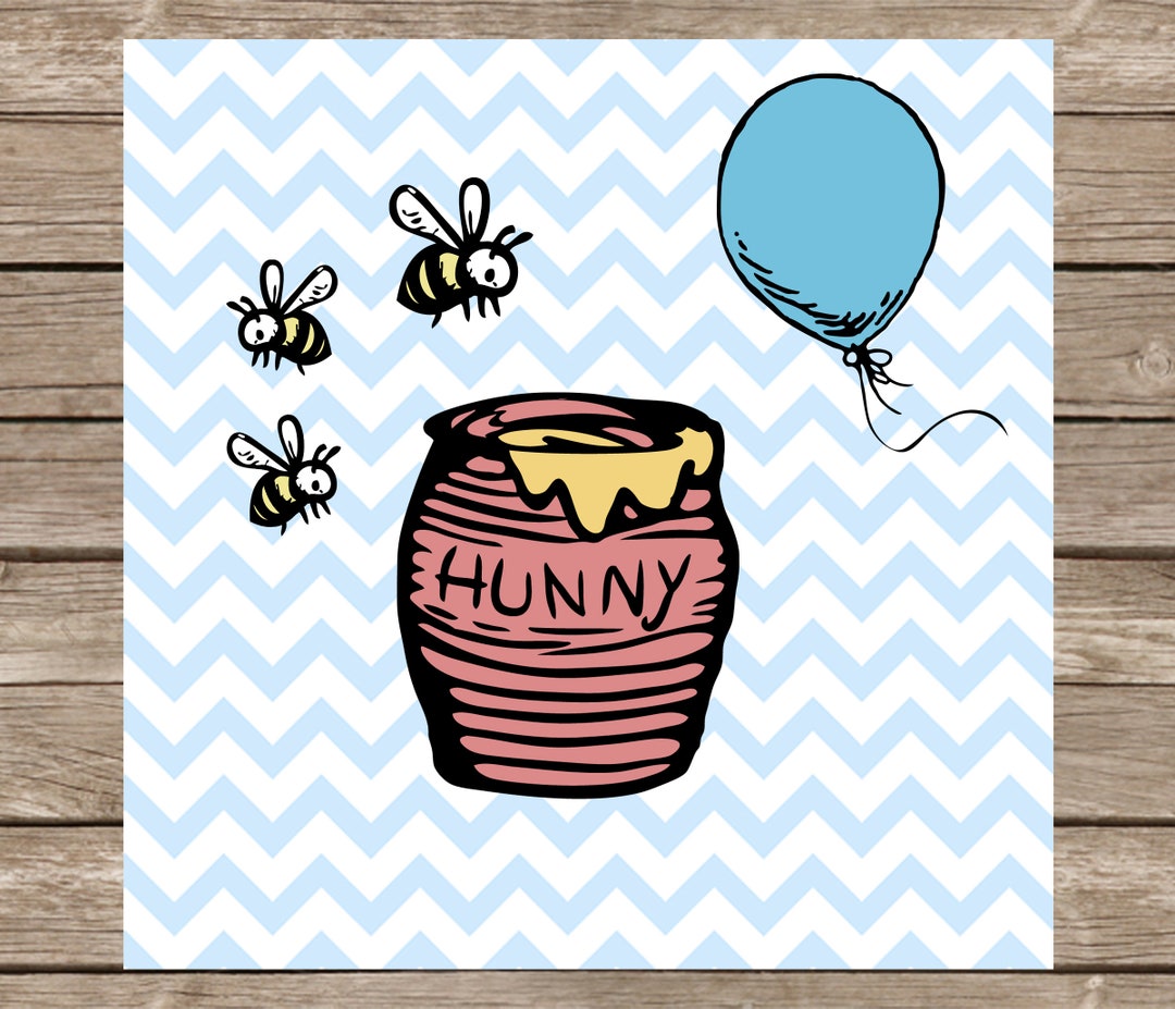 Winnie the Pooh Svg Honey Pot Svg Winnie-the-pooh Svg Classic Pooh Baby ...