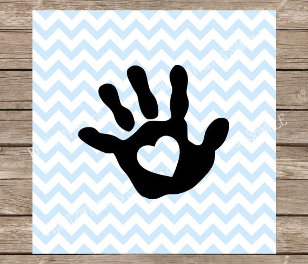 Baby Svg, Infant Svg, Hand Svg, Heart Svg, Love Svg, Baby Hand Svg, Svg ...