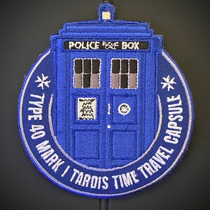 Doctor Who Embroidered Patch Bundle * TARDIS * Dalek * Cyberman - Etsy