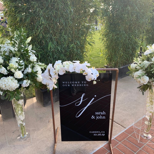 Acrylic Welcome Sign - Etsy