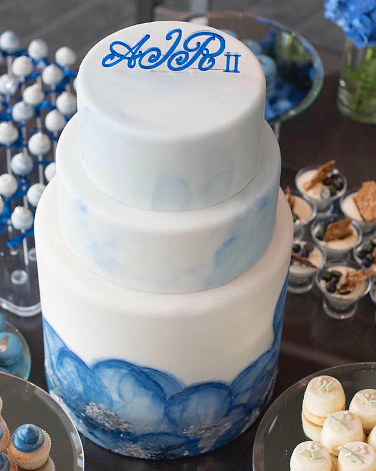 Floating Cake Topper ™ custom Wedding Cake Toppers | Etsy