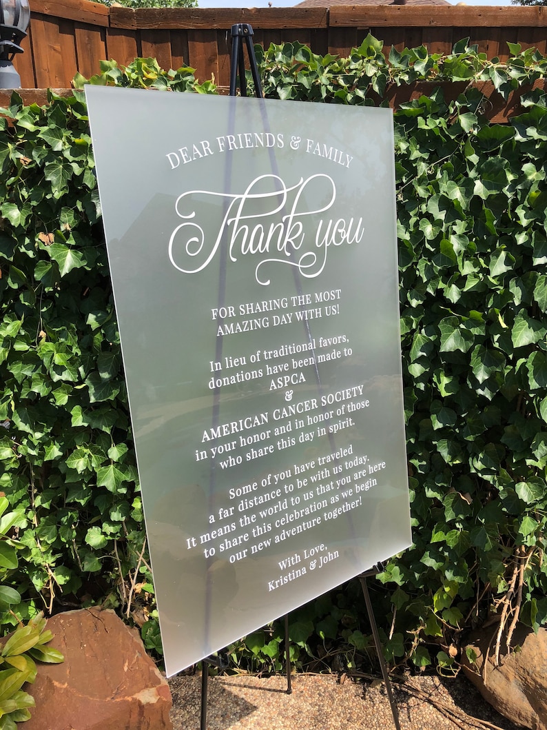 Acrylic Welcome Signs - Lucite Sign - Wedding Welcome Sign - Wedding ...