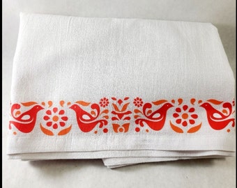 Vintage Pyrex Forest Fancies Inspired Tea Towel - Etsy