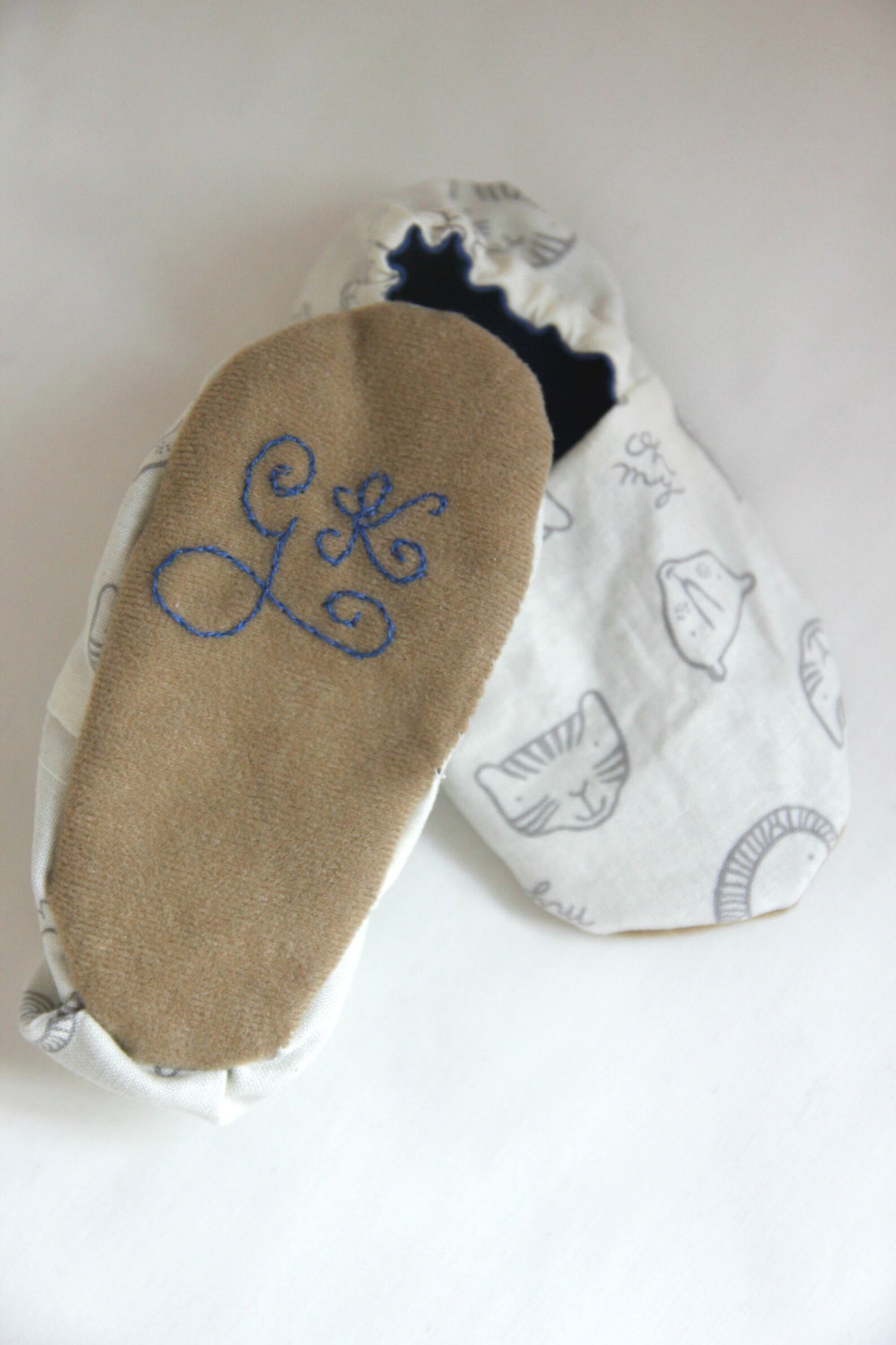 Fox Baby Shoes, Fox Print, Fox Gift, Fox Baby, Pram Shoes, Crib Shoes ...