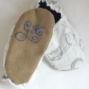 Fox Baby Shoes, Fox Print, Fox Gift, Fox Baby, Pram Shoes, Crib Shoes ...