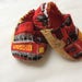 London Bus Shoes Baby Shoes Crib Shoes Pram Shoes Baby - Etsy