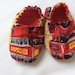 London Bus Shoes Baby Shoes Crib Shoes Pram Shoes Baby - Etsy