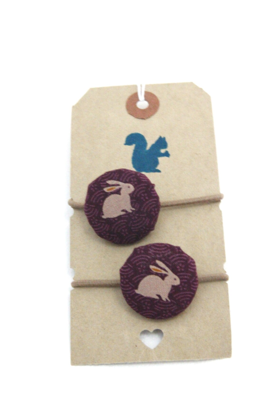 Rabbit Hair Bands Bunny Hair Bands Rabbit Accessories Bunny | Etsy