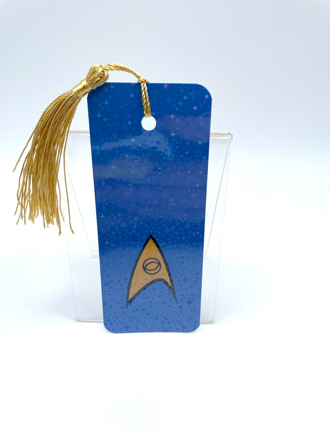 Star Trek Science Blue Holographic Bookmark - Etsy