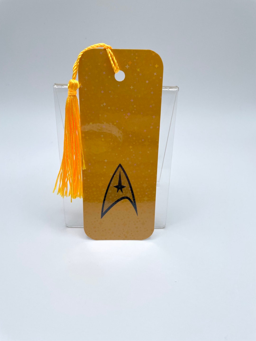Star Trek Command Gold Holographic Bookmark - Etsy