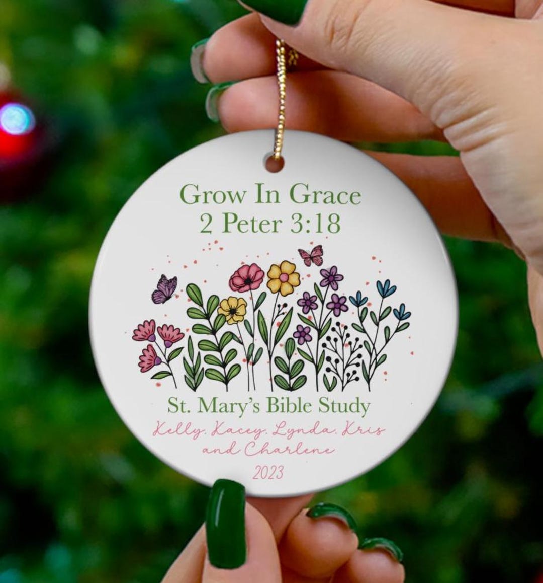 Personalized Bible Study Group Gift, Bible Study Gift With Member Names ...