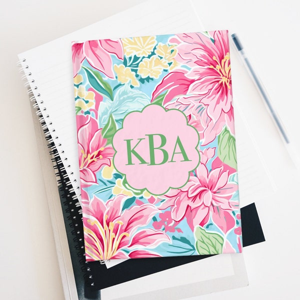 Preppy Notebook - Etsy