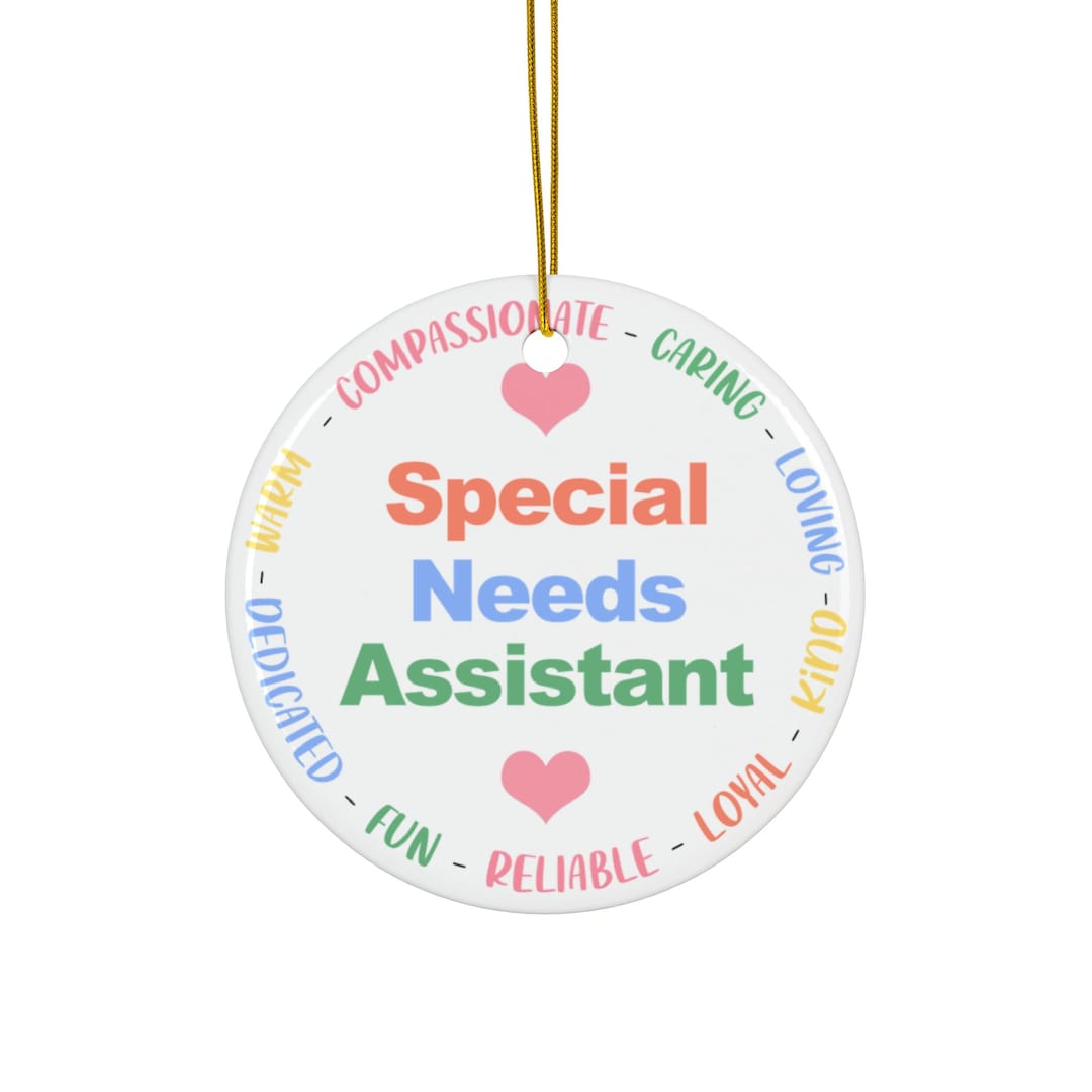 Special Needs Assistant Ornament, Special Needs School Gift, School ...