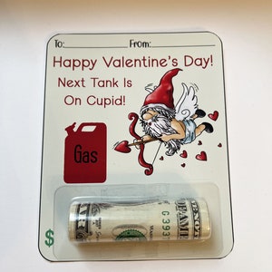 Printable Money Gift Cards, Valentine's Day Gift, Money Card, Teacher ...