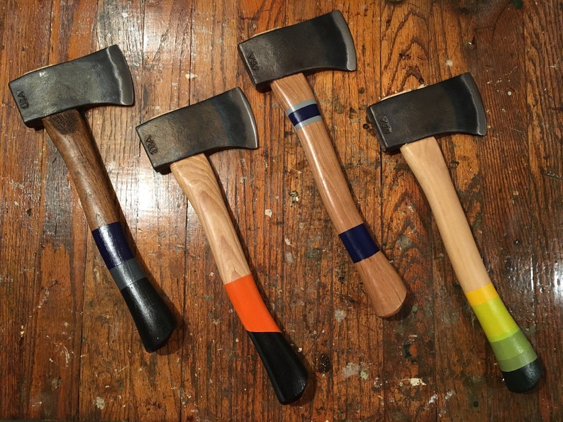 Custom Camp Hatchet - Hand Painted / Branded | Unique Groomsmen Gift ...