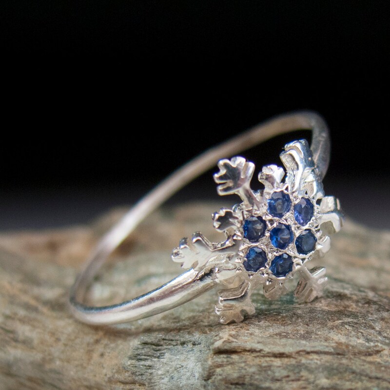 Snowflake Ring - Etsy