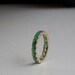 Emerald Gold Ring 14 Karat Gold Natural Grade AAA Emeralds - Etsy